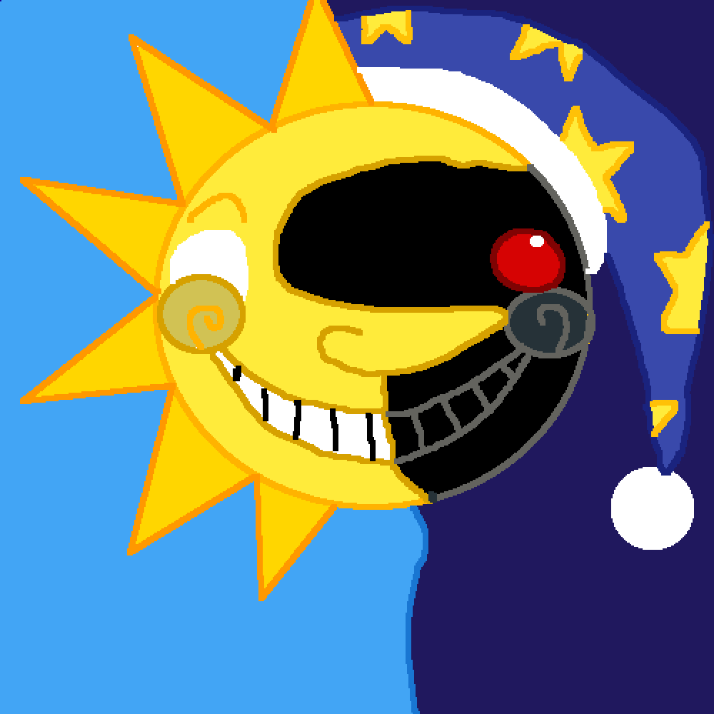 Pixilart - SUNDROP AND MOONDROP! by RainbowWolfy123