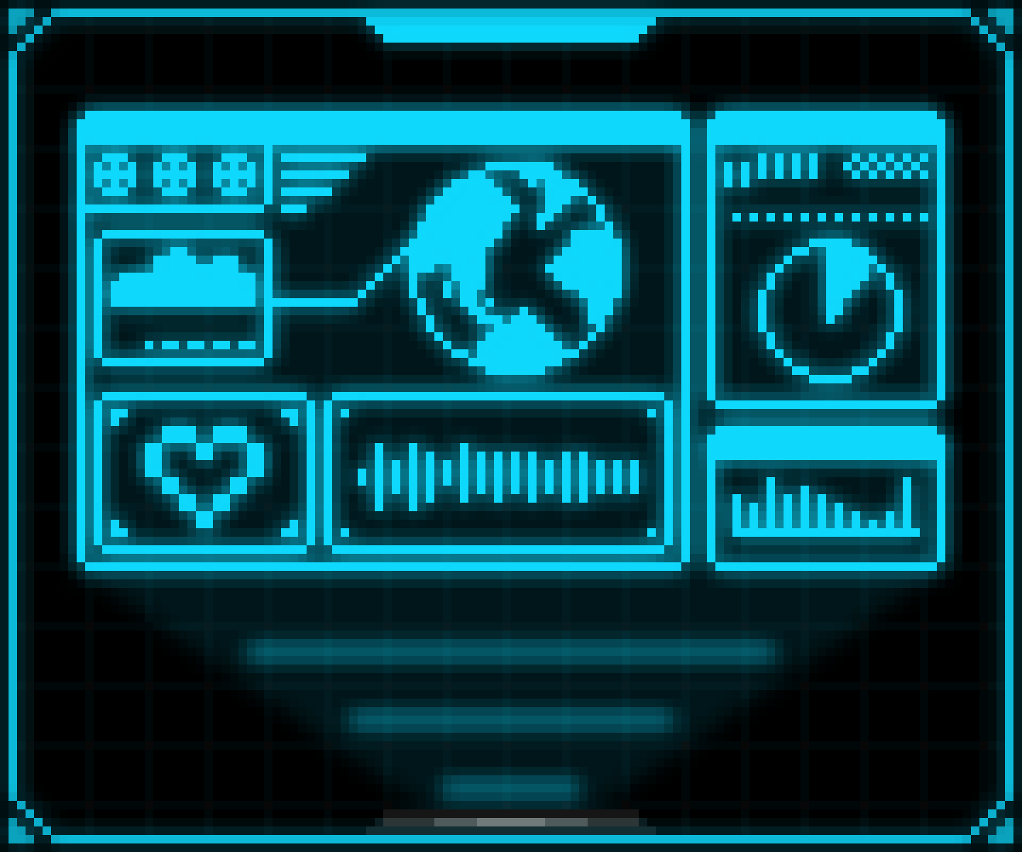 Pixilart - Hologram Screen by superman-hex