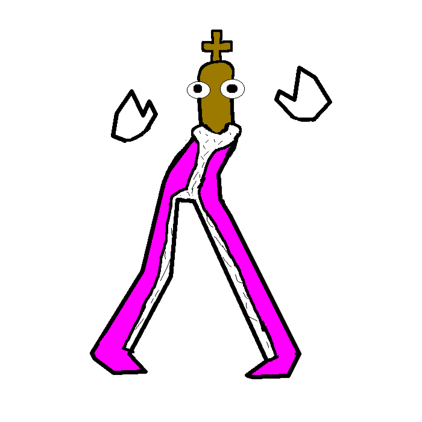 Pixilart - Kinger from The amazing digital circus by fnafat3am