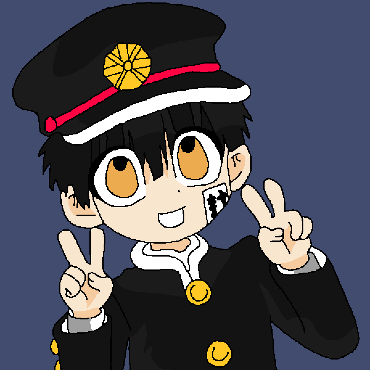 Pixilart - Hanako Kun Base by animelover2123