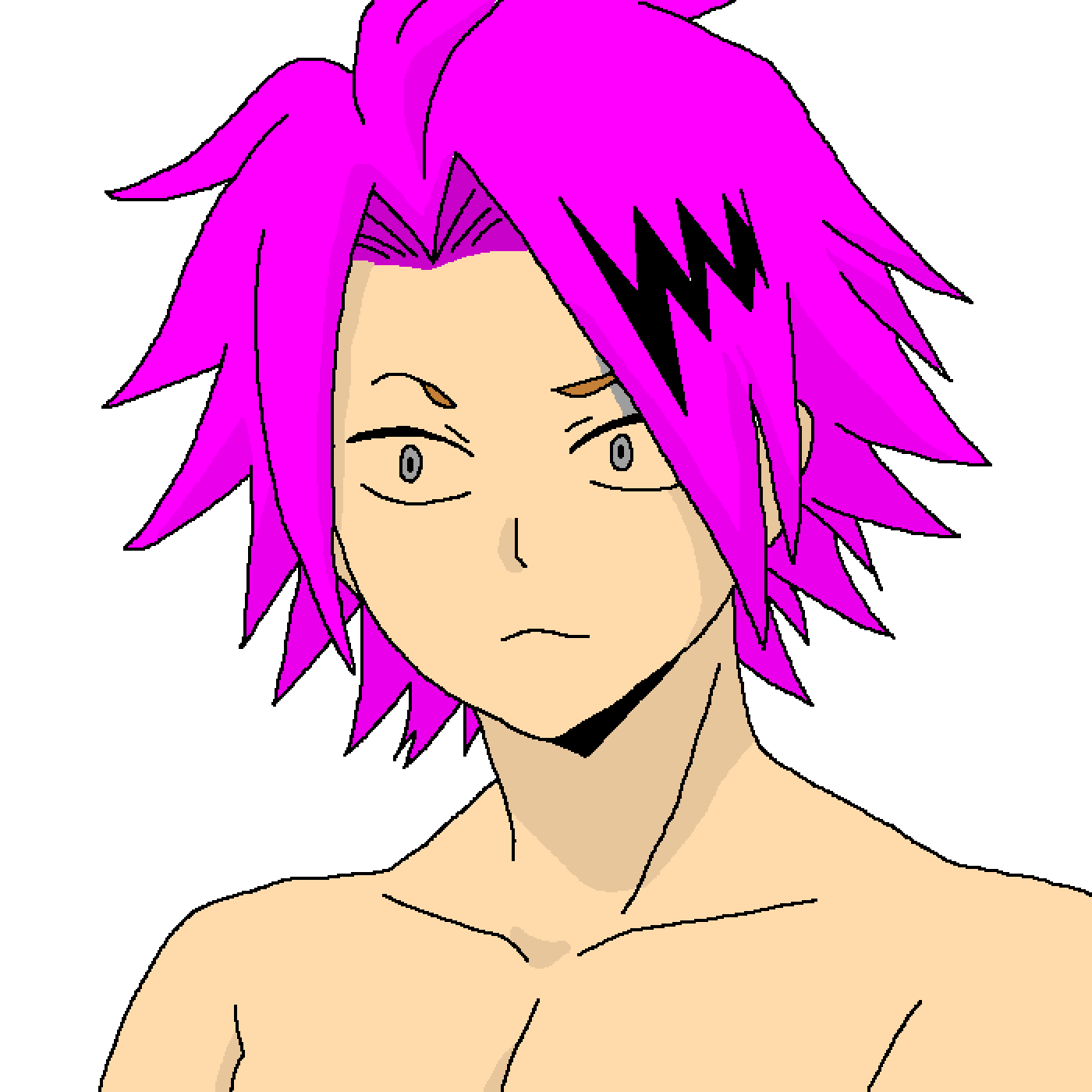 Pixilart - Denki base by TheZacharyArts