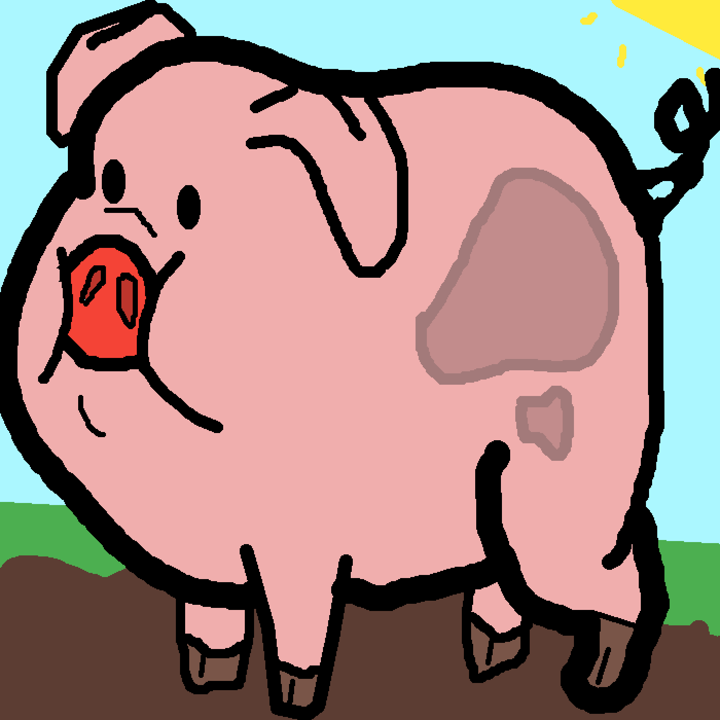 Pixilart - Waddles by ZeeGeez