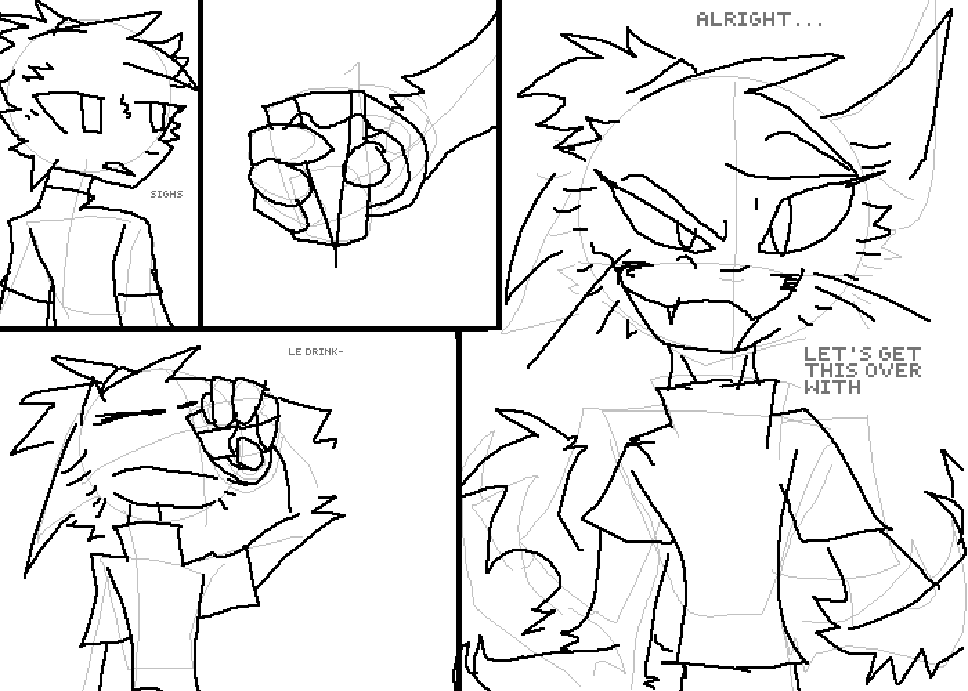 Pixilart - random scene by ShirMogo9640