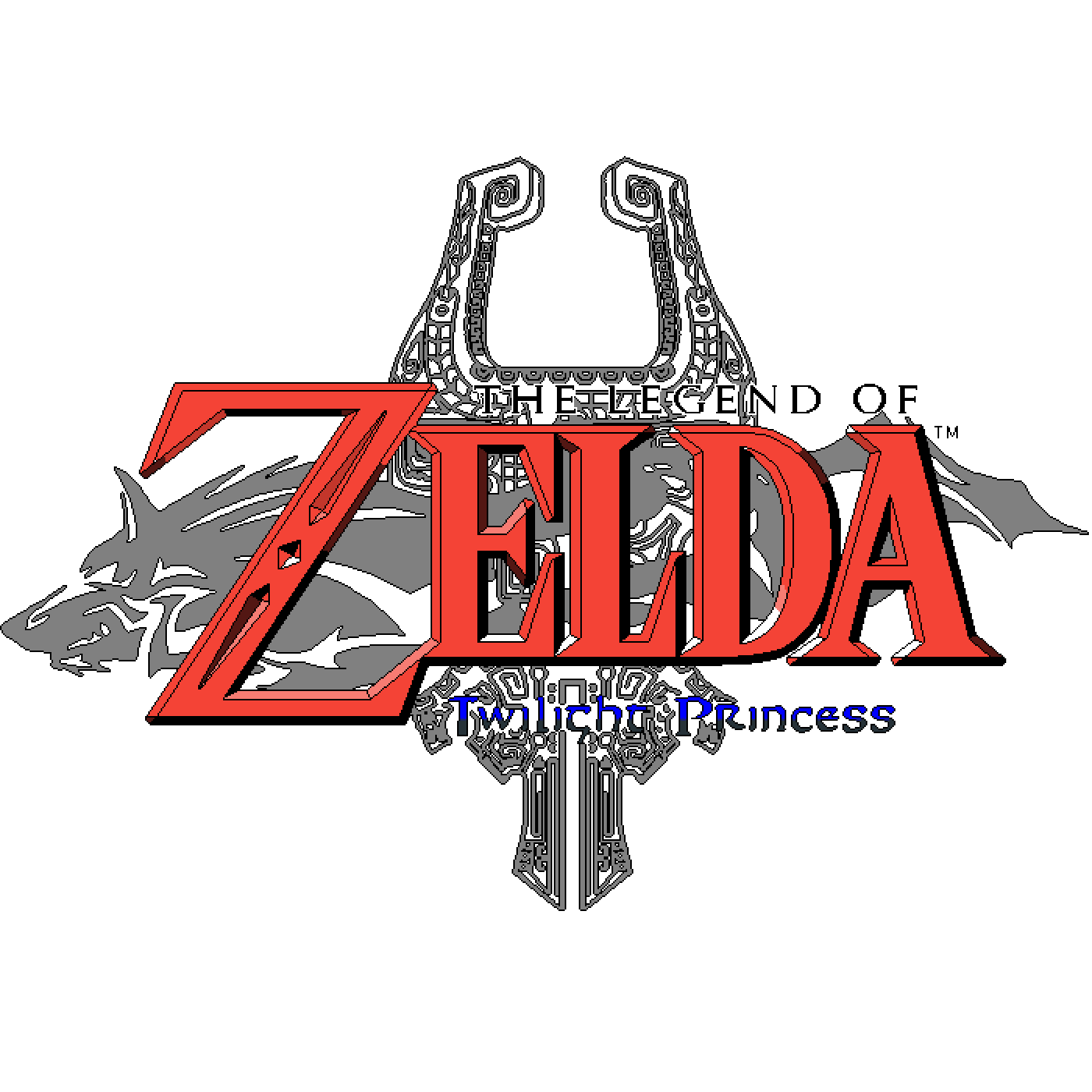 The Legend Of Zelda Twilight Princess Logo Legend Of Zelda Twilight
