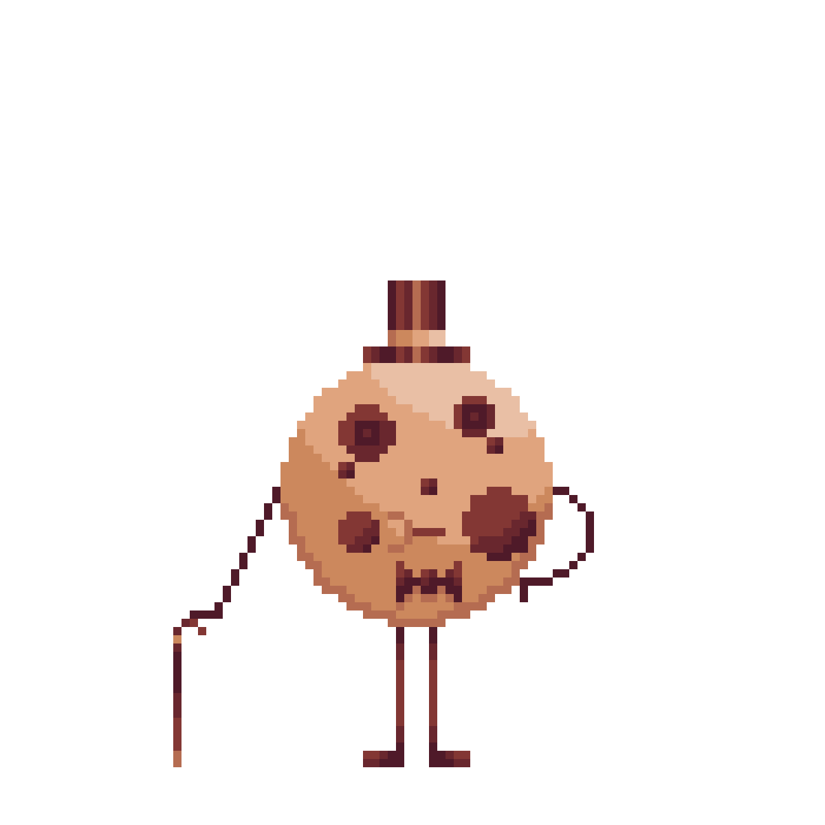 Pixilart - cookie guy by Nick333