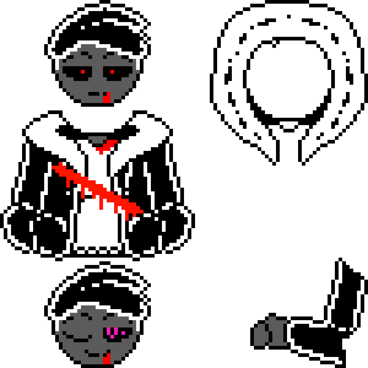 Pixilart - Demonic_Ink2 Sheet 2 by Member-Sans