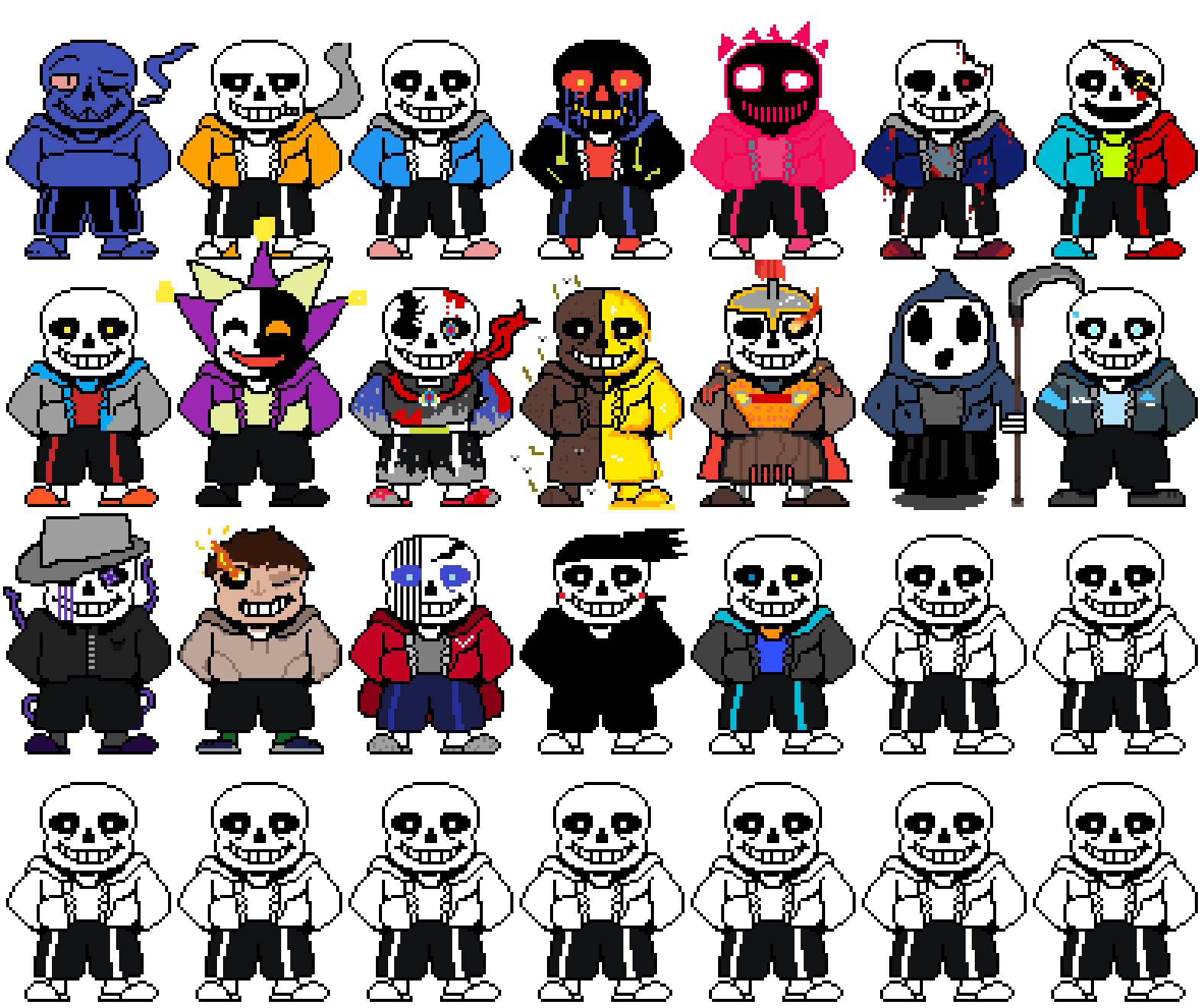 Pixilart - Add your Own sans here by bvbvbv