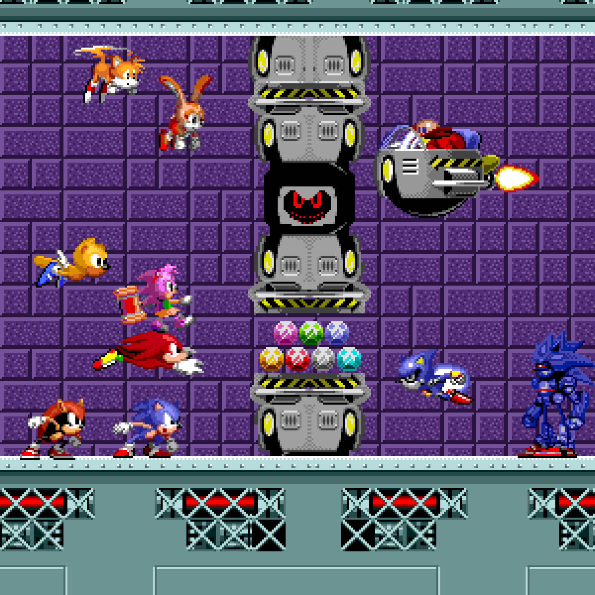 Pixilart - mega bot has the emeralds by eazydraws