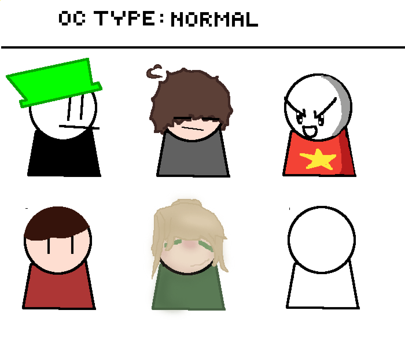 Pixilart - OC types by M1st3r-Str4ng3r