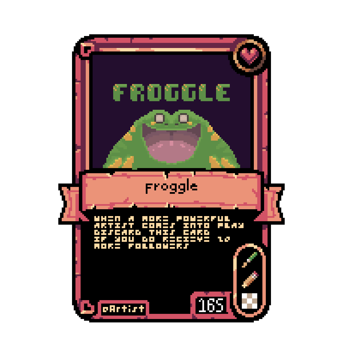 Pixilart - Pixilart TCG by Froggle