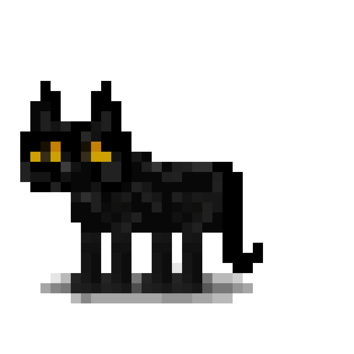 Pixilart - Cat idle animation! by SpoomplesHT