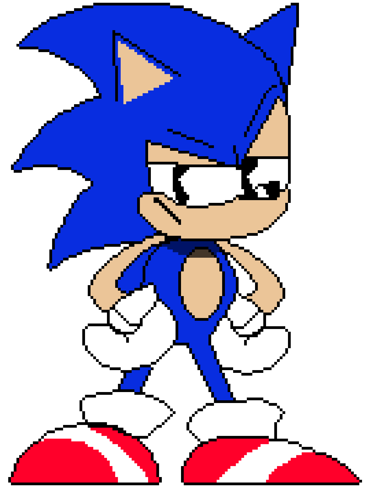 Pixilart - Sonic Render by Jmear-Collins96