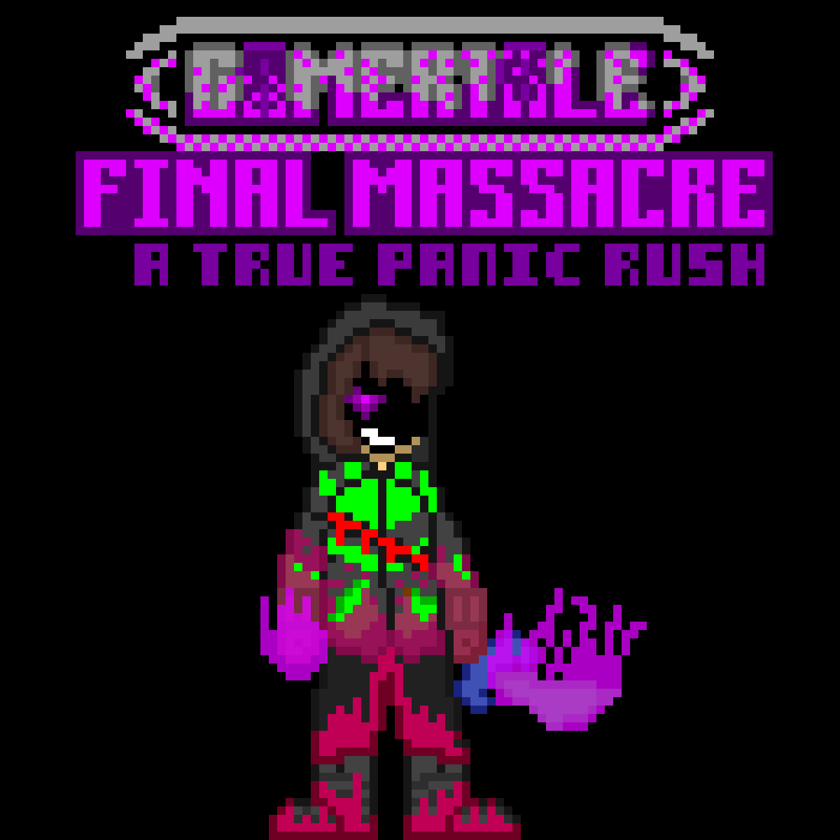 Pixilart - GTFM A TRUE PANIC RUSH by 0gamer2000