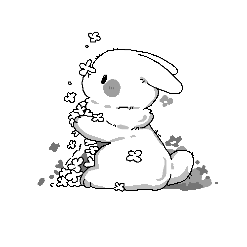 Editing Bunny base - Free online pixel art drawing tool - Pixilart