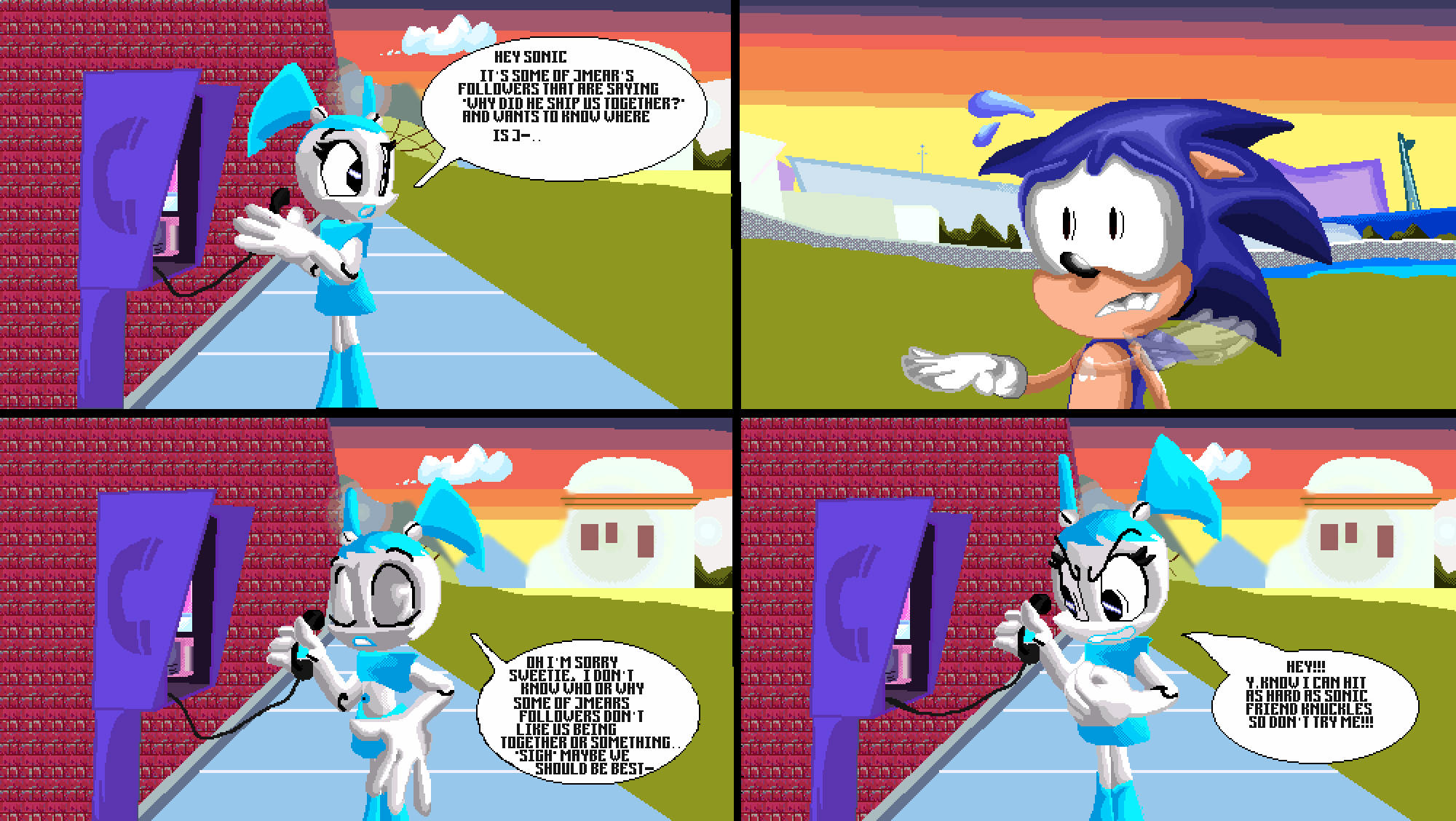 Sonic X Jenny by Jmear-Collins96 - Pixilart