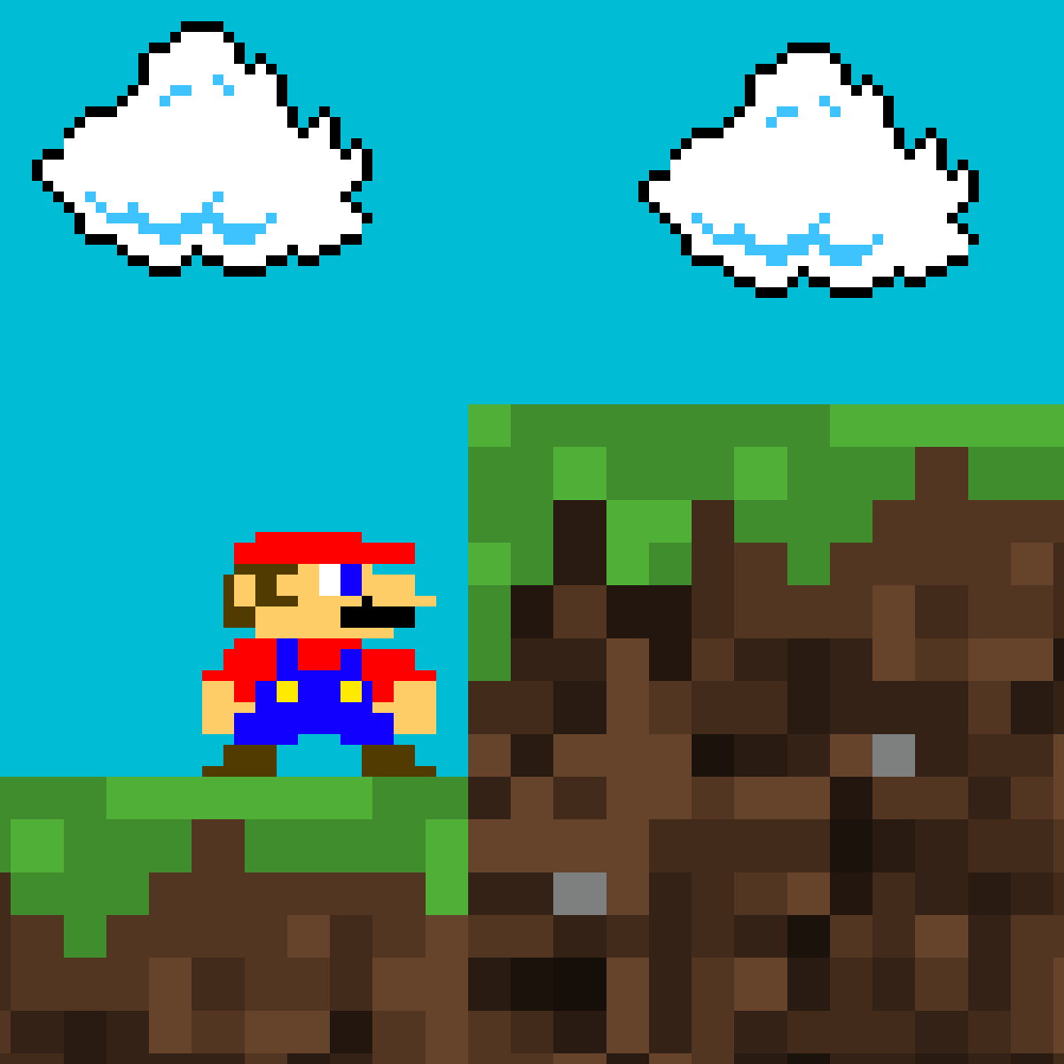Pixilart - Mario glitch by RockStar25