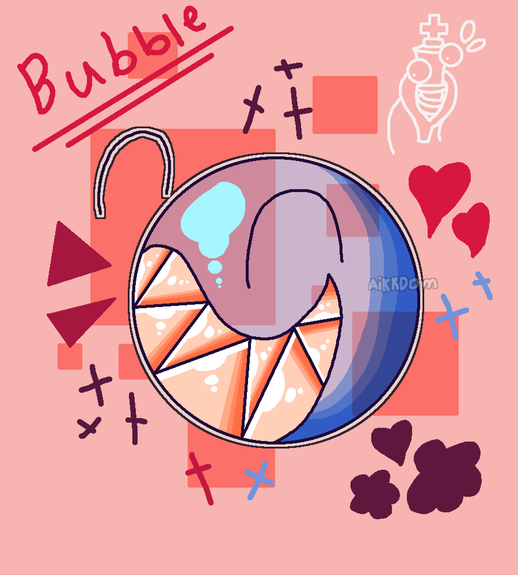 Pixilart - Bubble by Aikkdom