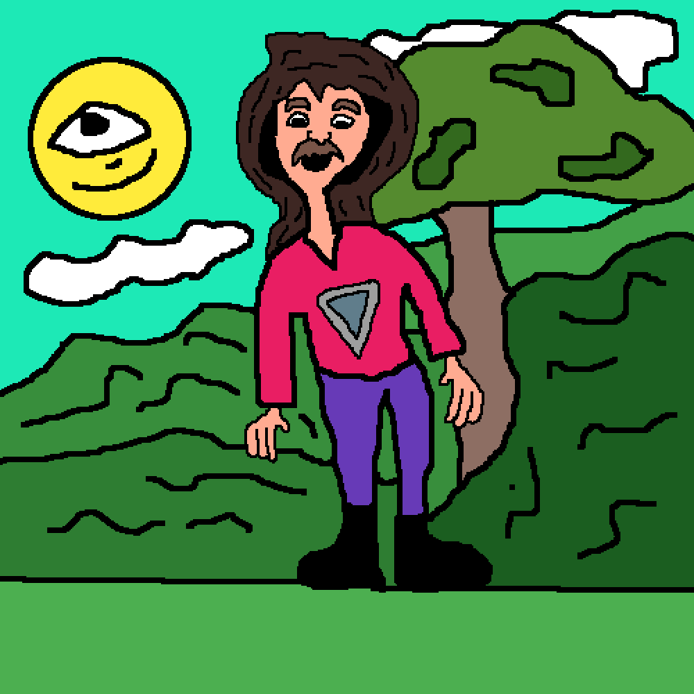 Pixilart - One eye watching sun by PlotagonRoy