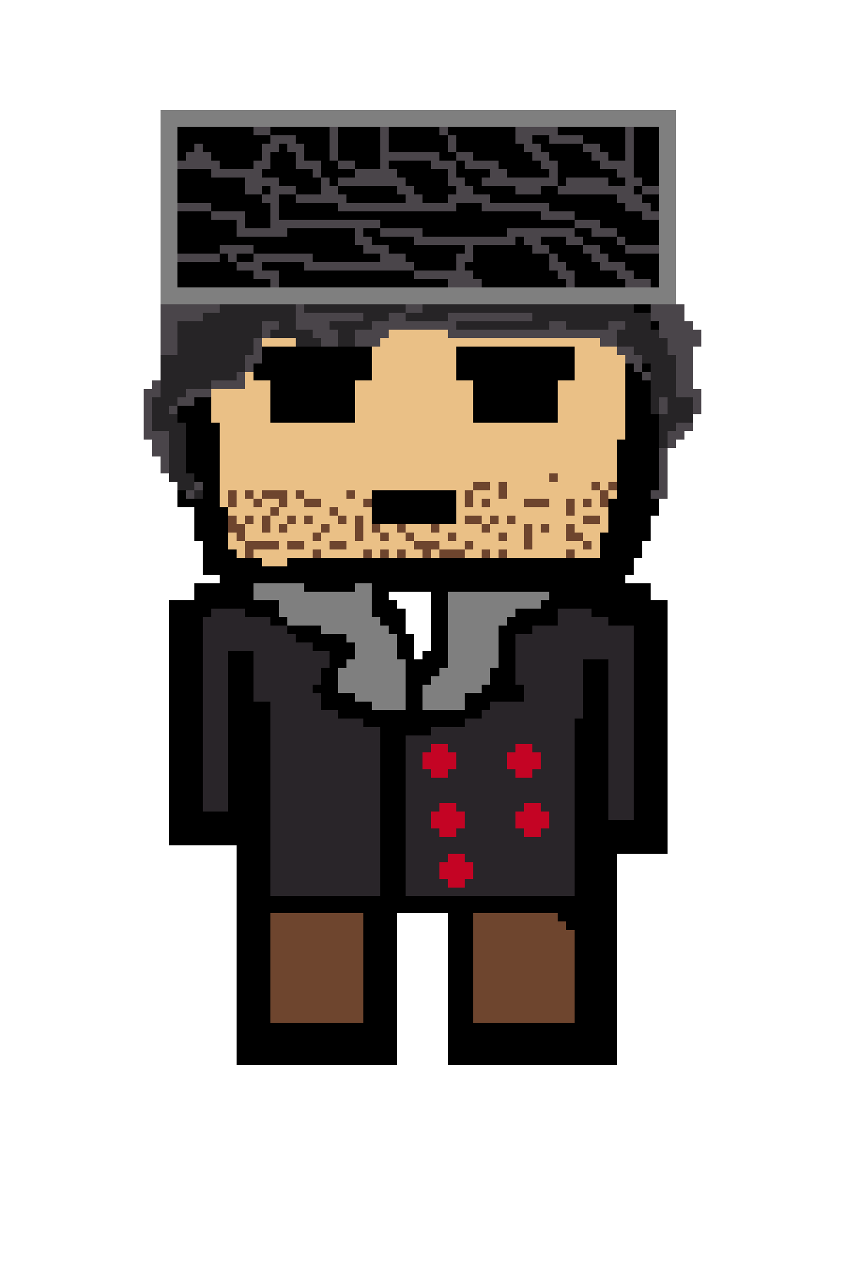 Pixilart - Makhno by EmirBeyk26