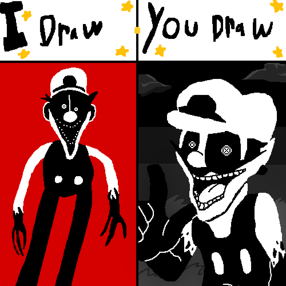 Pixilart - Mario error by Filipizin