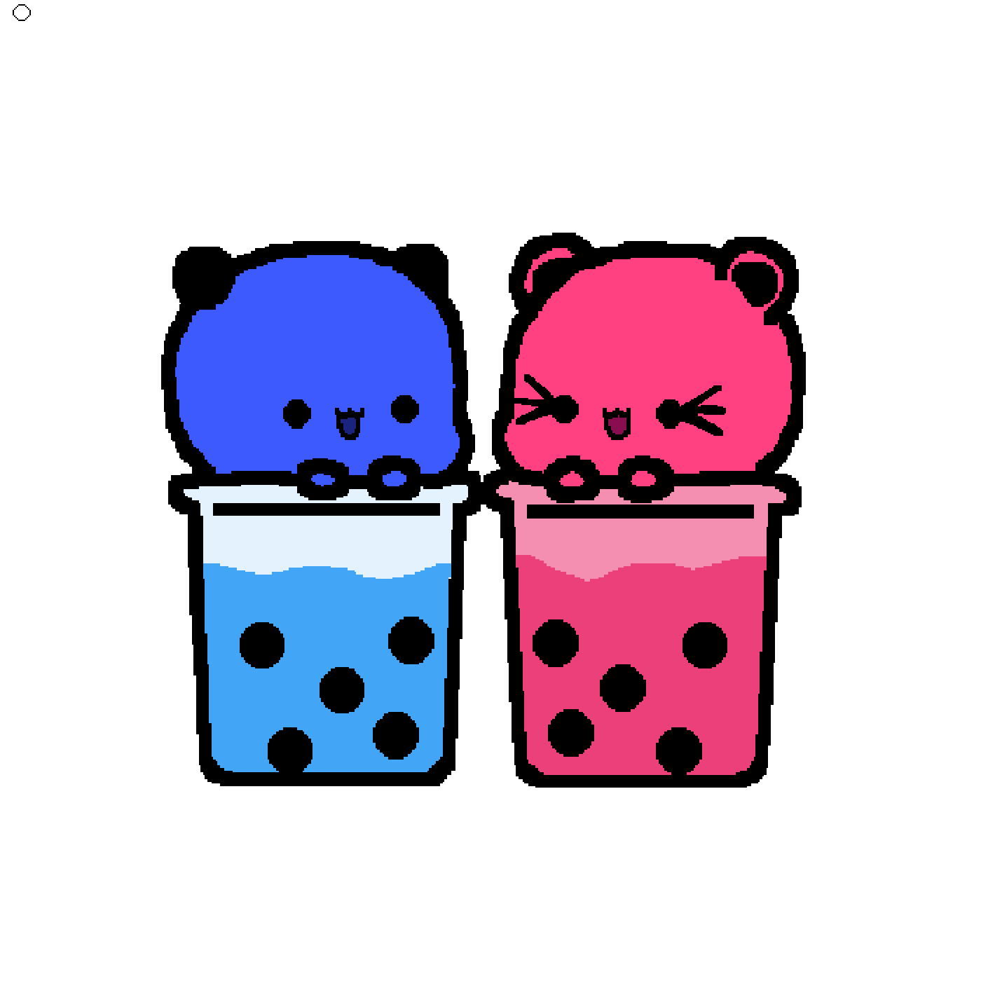 Pixilart - Boba Buddies by yaimari