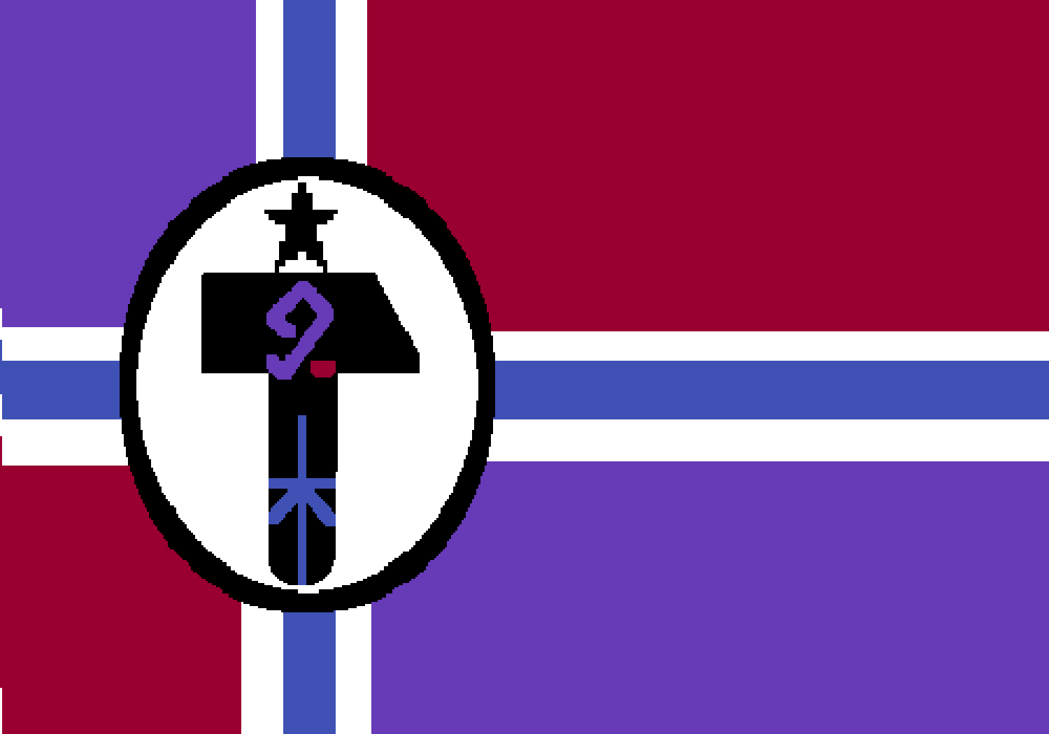 Pixilart - new kattakan flag by hollihollz