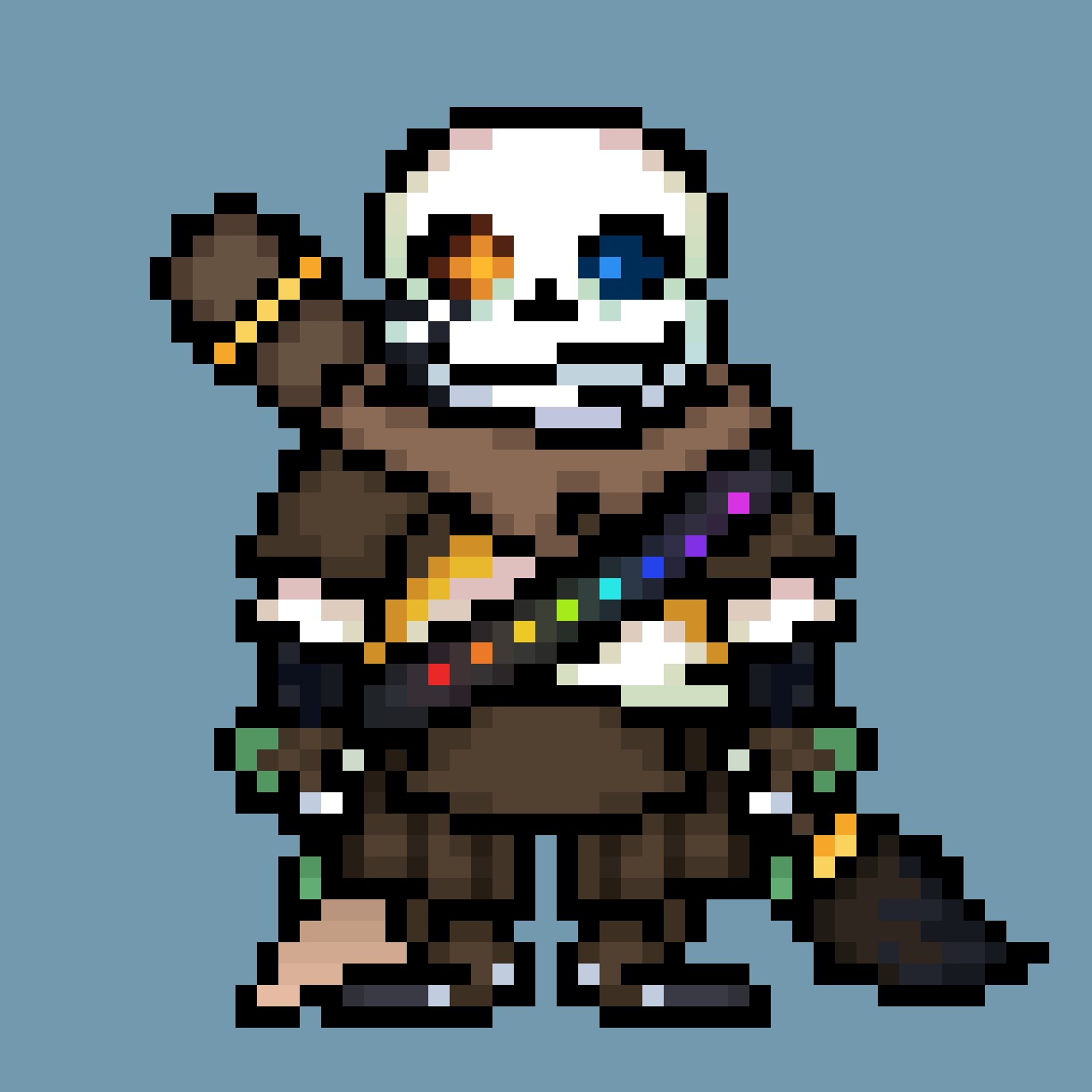 Pixilart - Ink sans by ifoundarock