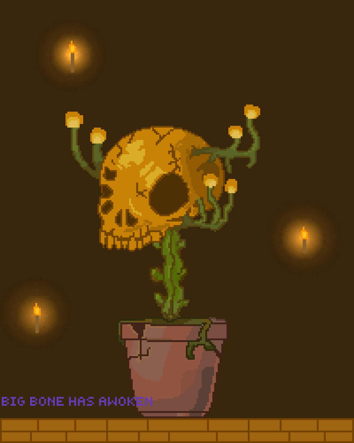 Pixilart - Big Bone from terraria spooky mod by PikachuDLuffy