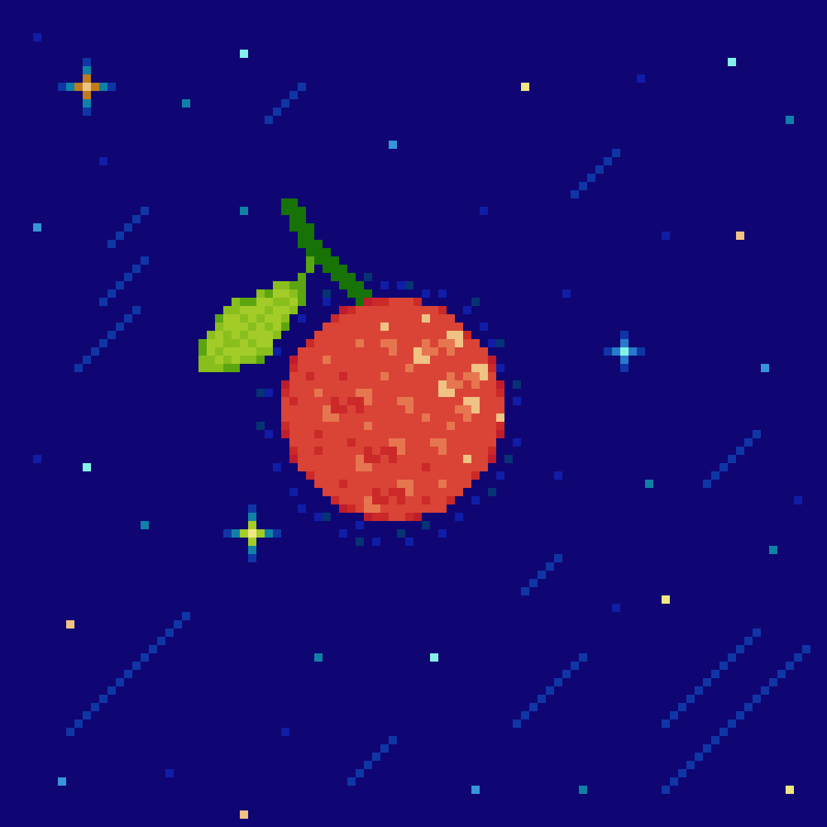 Pixilart - Planet: Tangerine by Carojammer