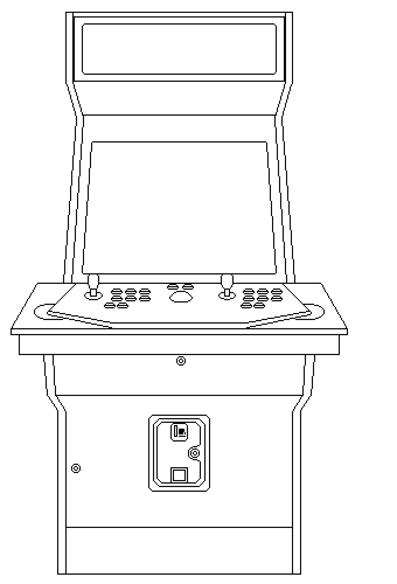 Pixilart - Base Arcade Machine by SuprisedSoda