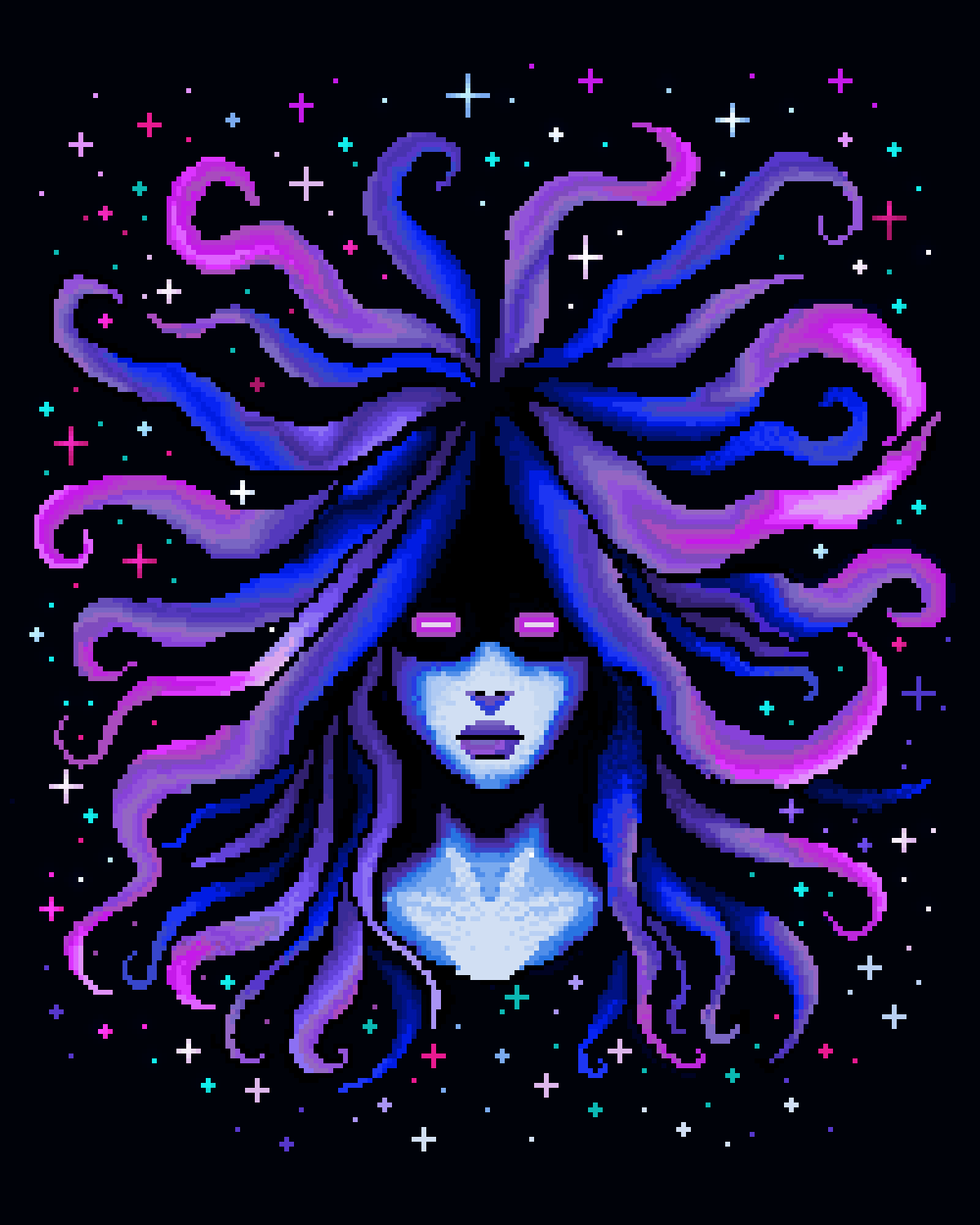 Pixilart - Alien Medusa 🌌 by Gigi-pixel