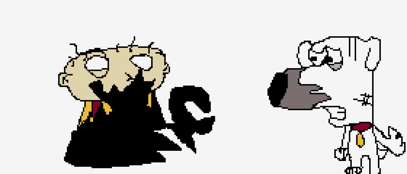 Pixilart - $T3W!E Vs Brian Family Guy X Pibby Mod But Swapped by Kurtpro8