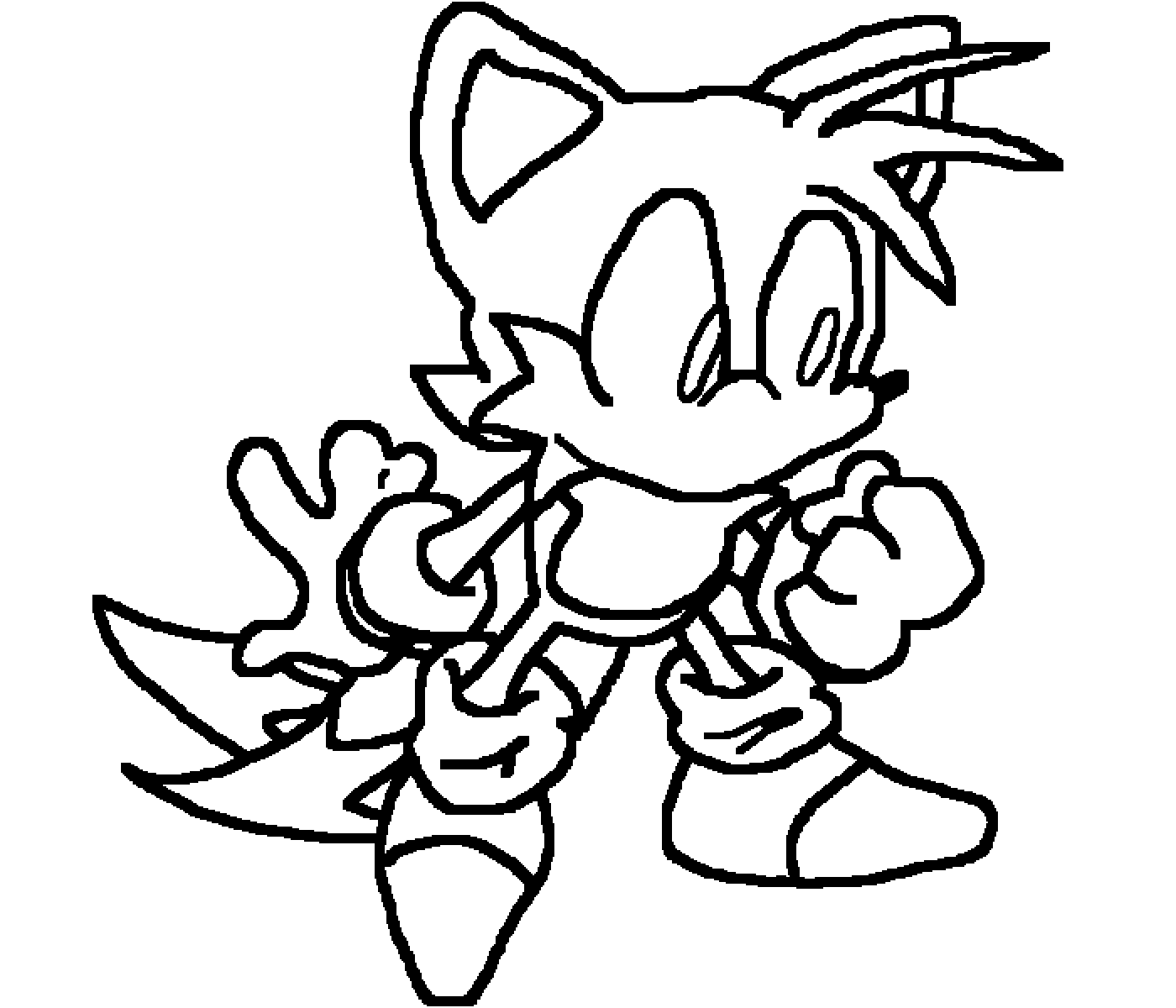 Pixilart - tails base by ActuallyBf