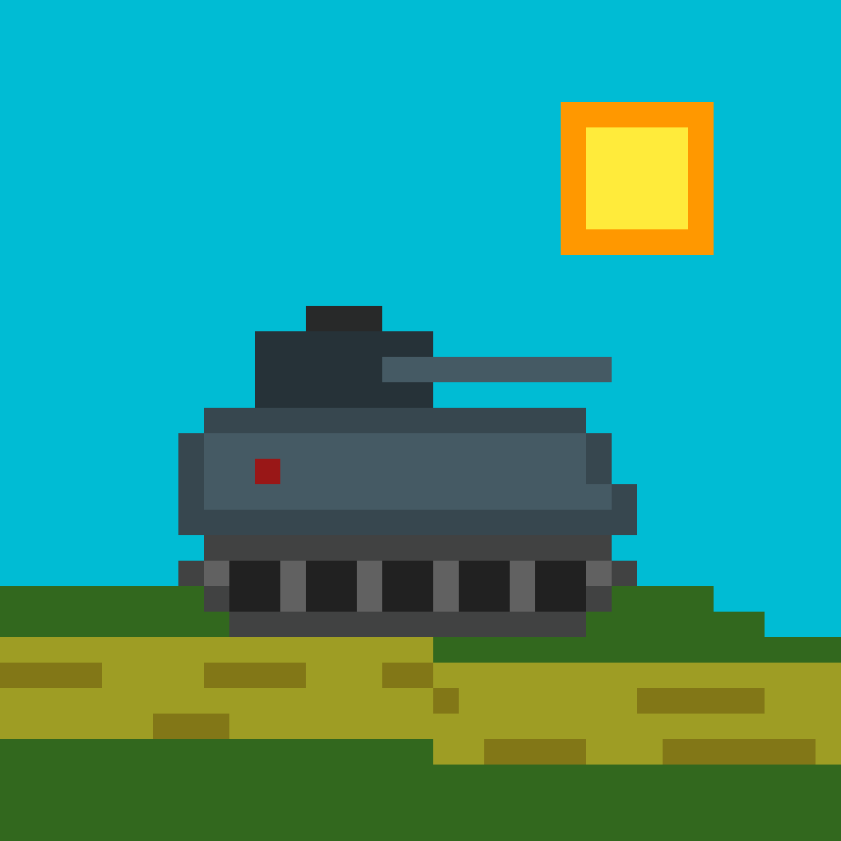 Pixilart - tenk by OrbitalCubing