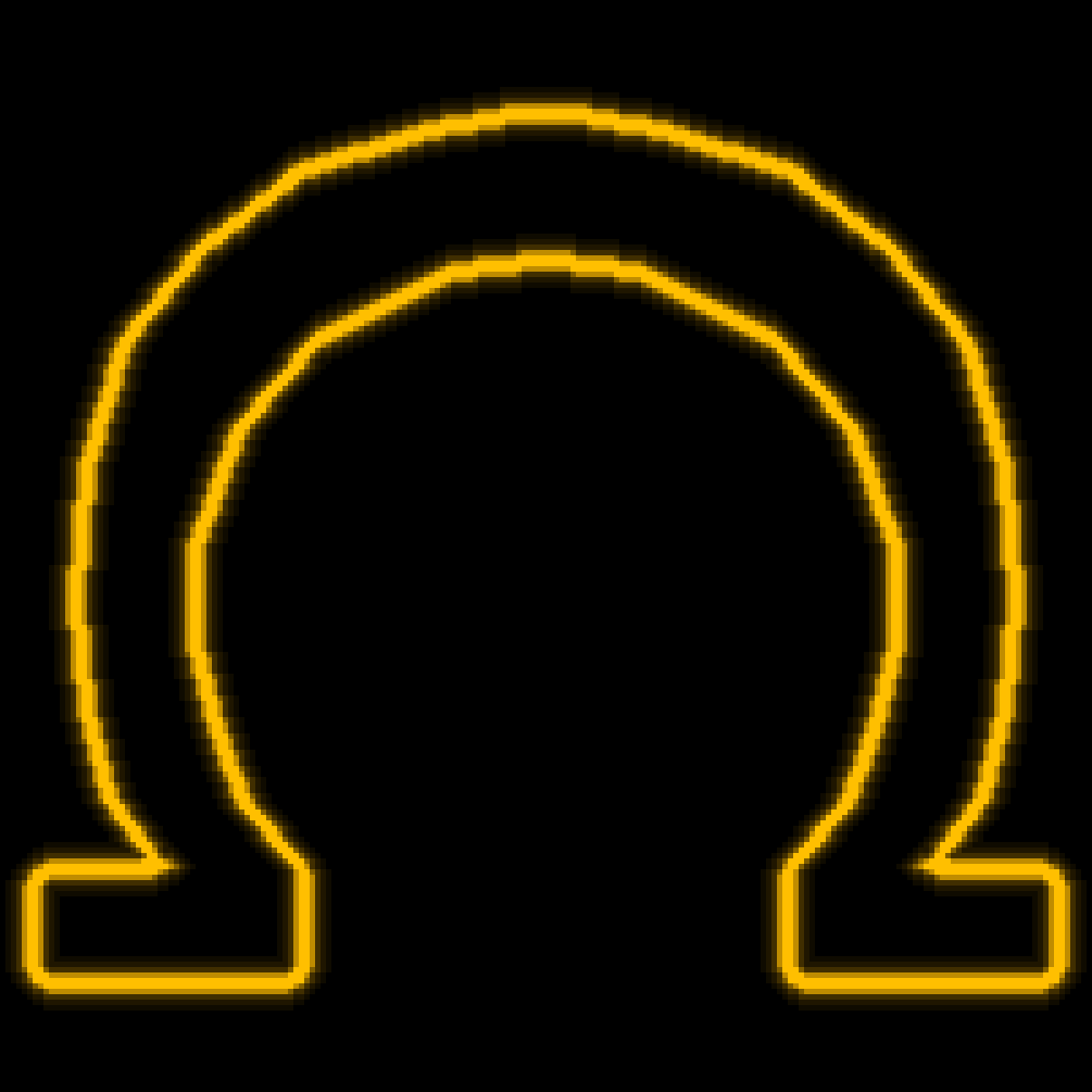 Pixilart - Random Omega Symbol by ScarletSkel