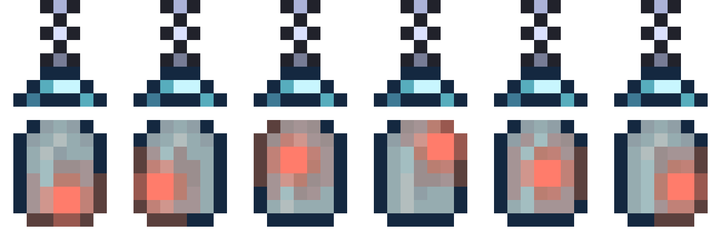 Pixilart - Terraria Tile ID #581 | Lavafly in a Bottle by tSpritesheeter