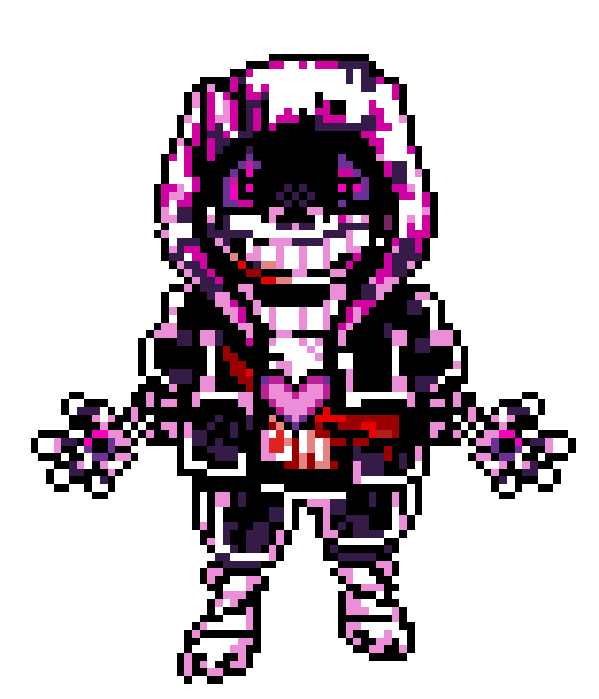 Pixilart - DUST SANS PHASE 3.5 sprite team DTLG by TEAM-USLG