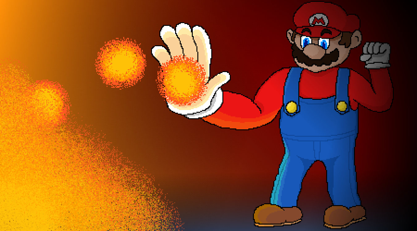 Pixilart - Hey Mario by We-Finna-Draws