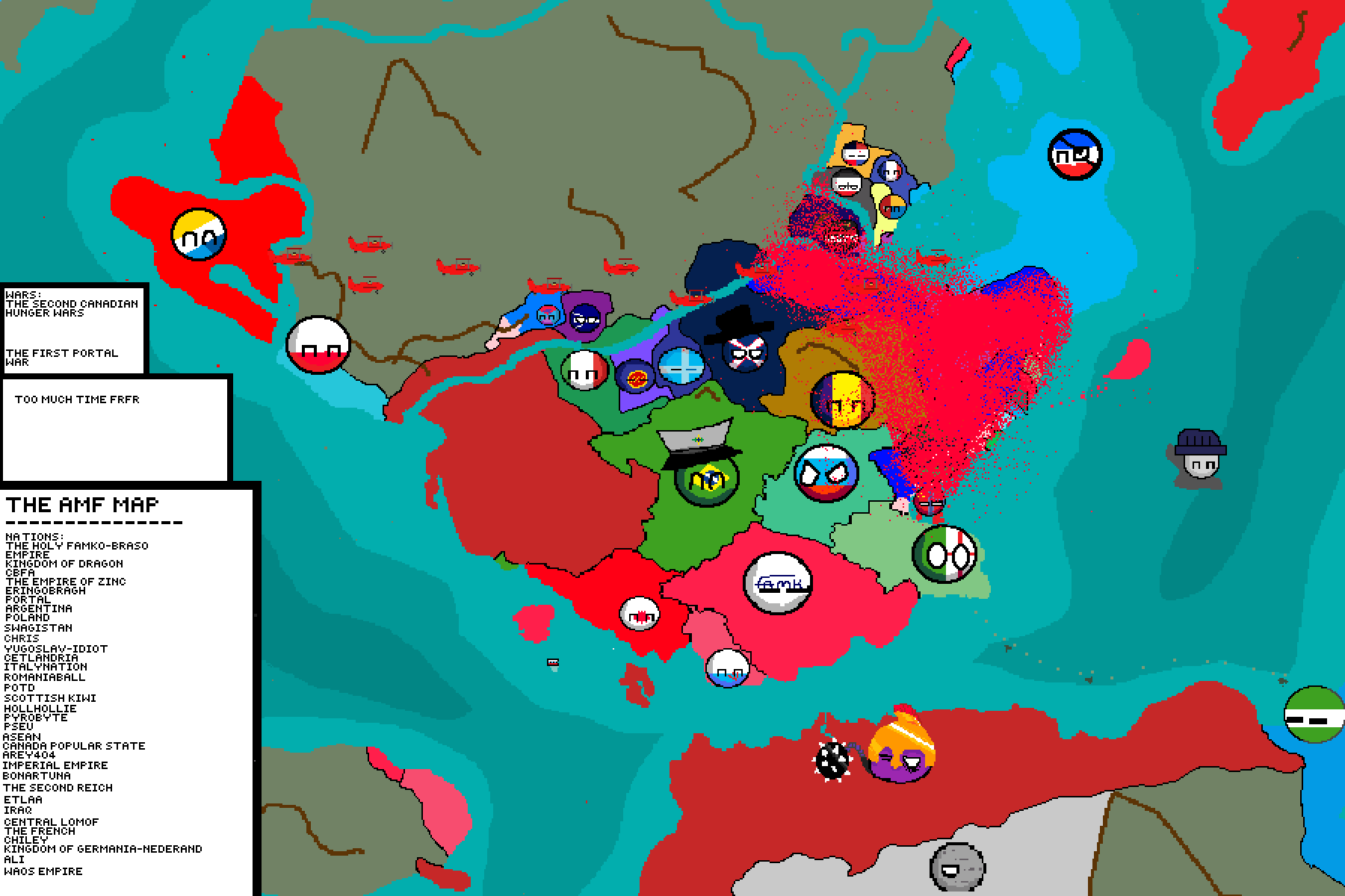 Pixilart - The AMF Map by FAMK