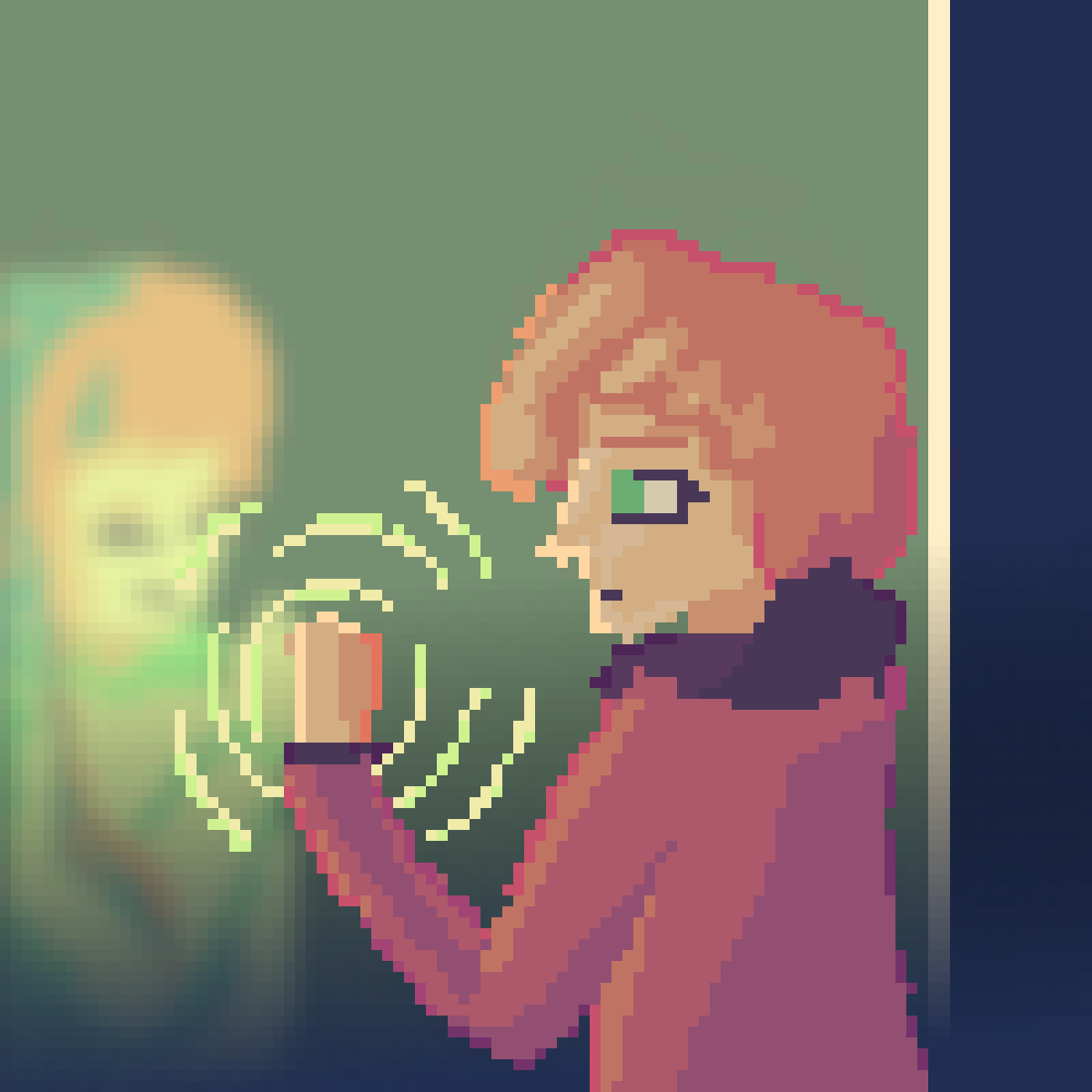 Pixilart - mirror world by NeptuneIsCold