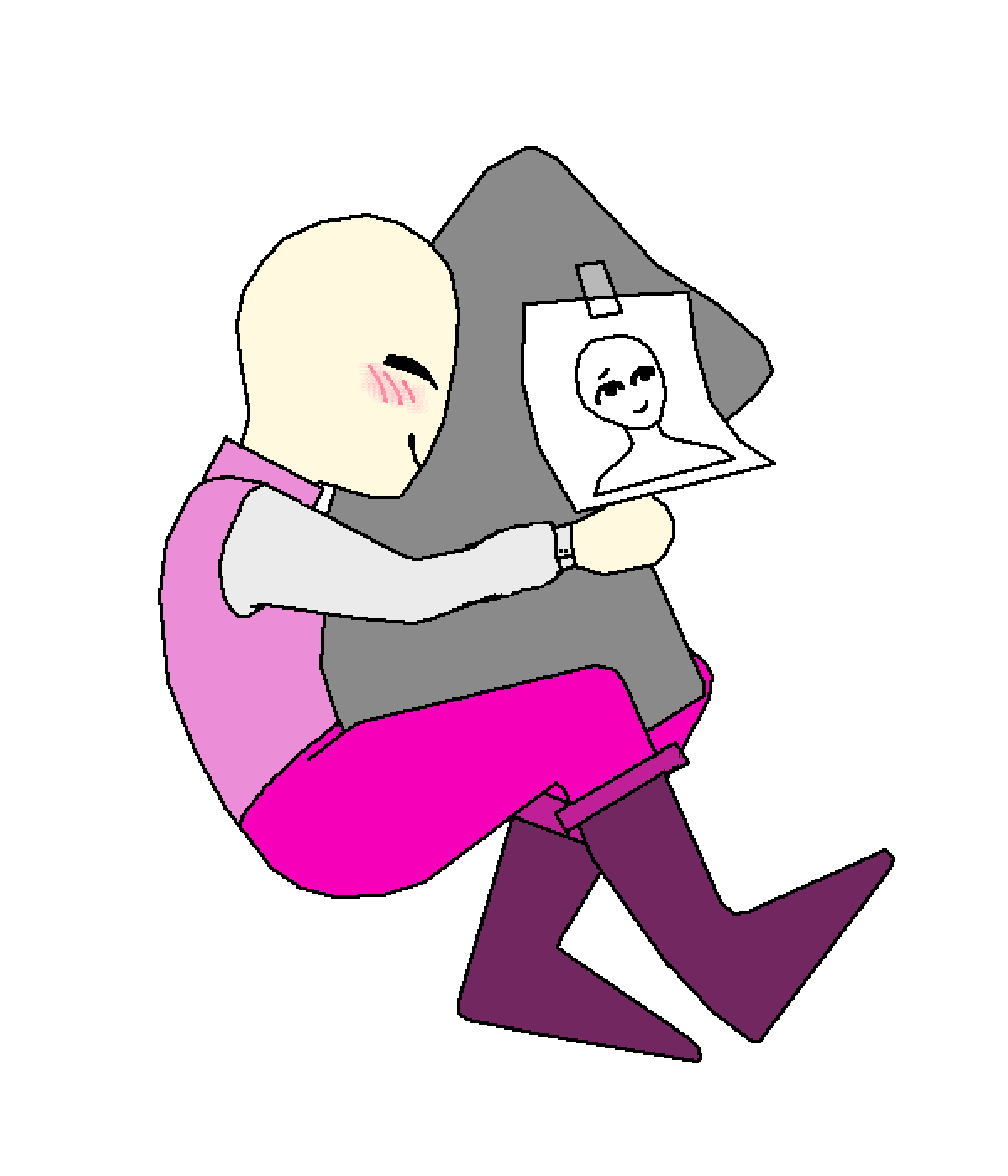 Pixilart - Small Crush Base by Girly-Cat