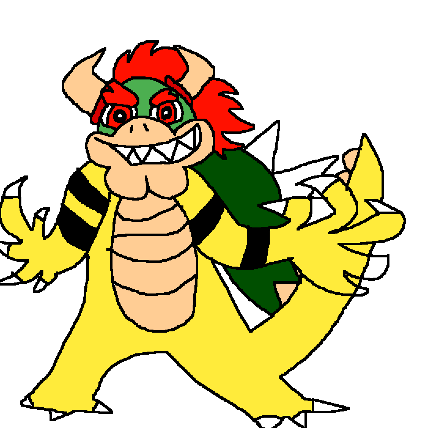 Pixilart - Bowser by MemeKing69
