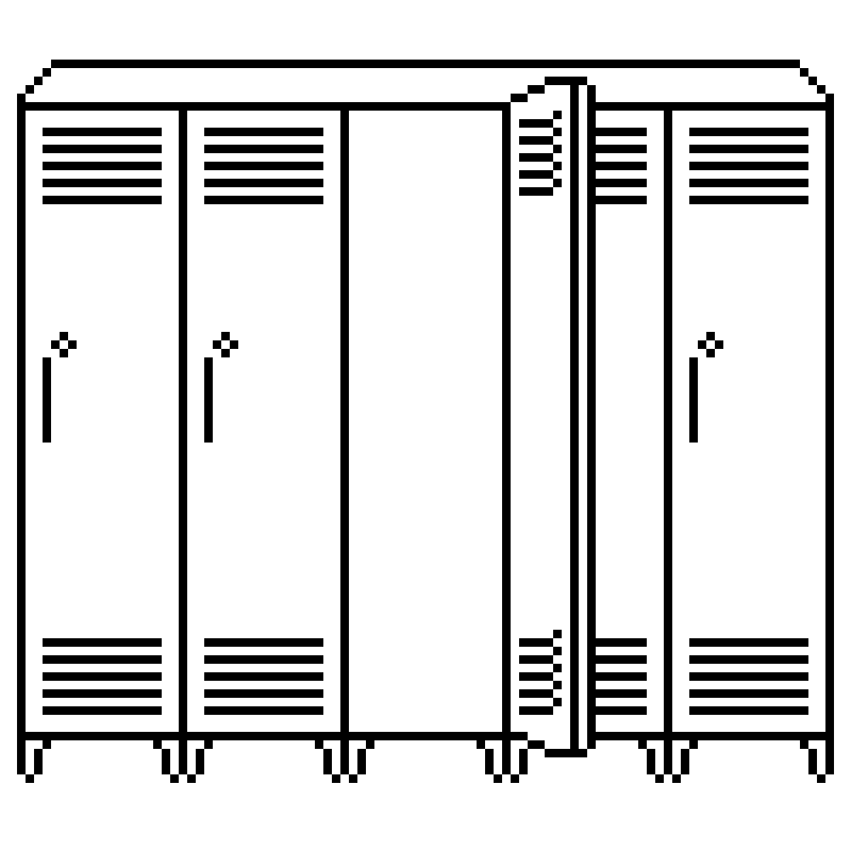 Editing Lockers - Free online pixel art drawing tool - Pixilart