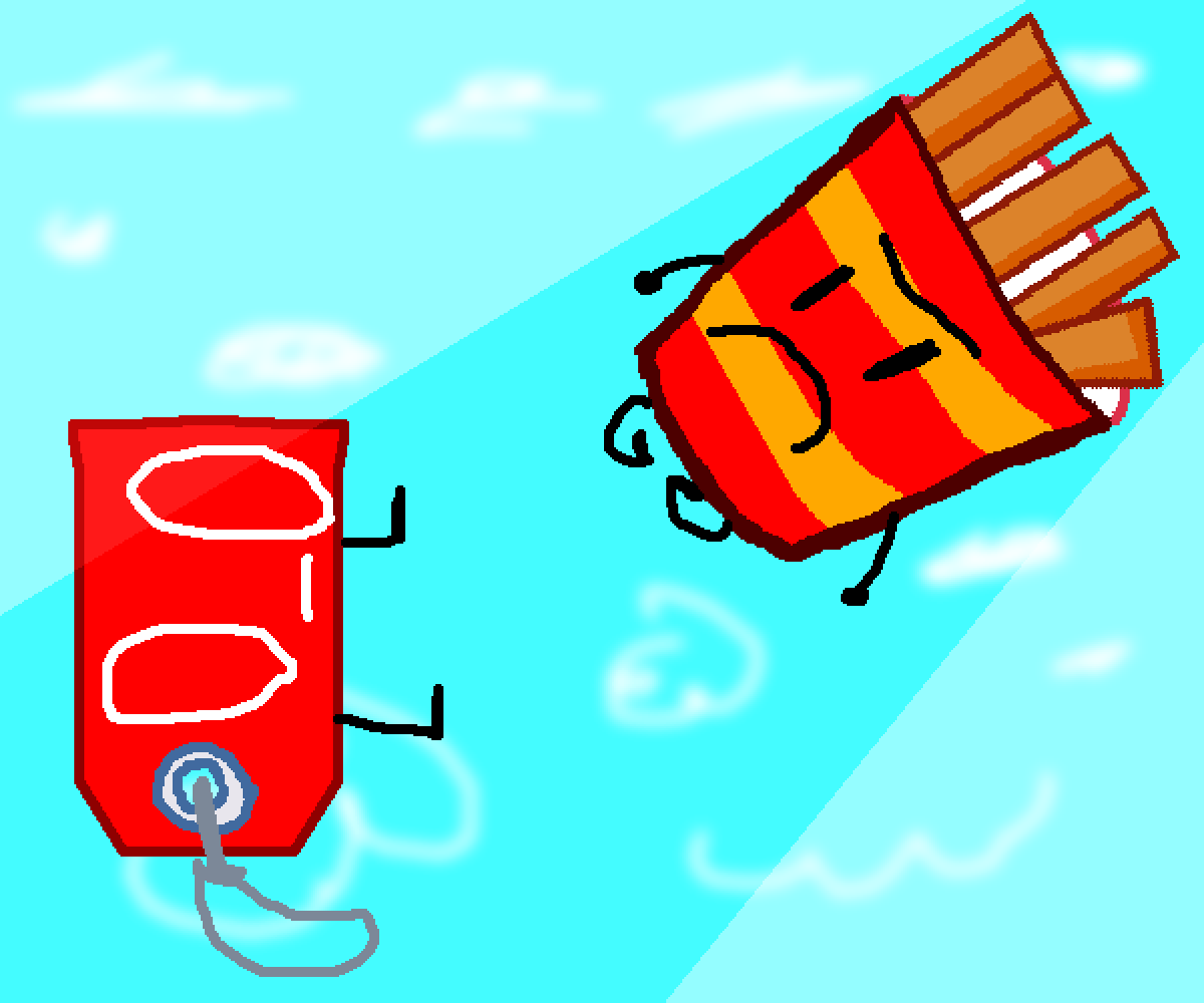 Pixilart - Fries and Price Tag by Hydroter