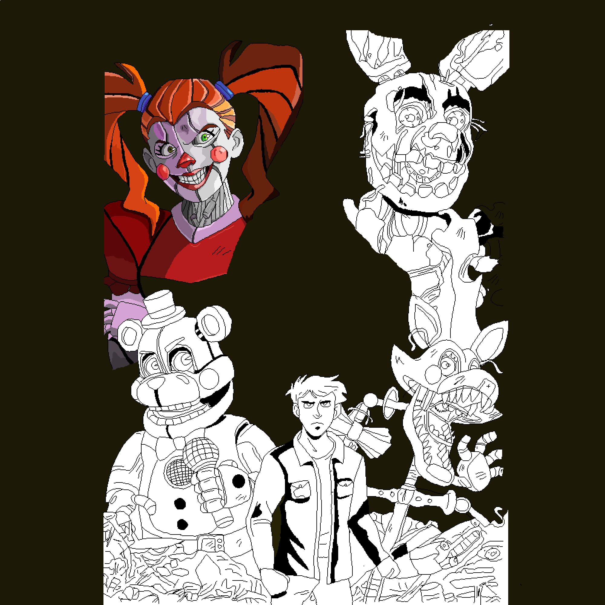 Pixilart - YEAH! by ZTheFnafDude