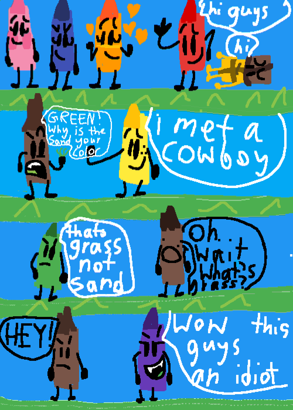 Episode 41 - A Story of a Crayon - Pixilart Comics