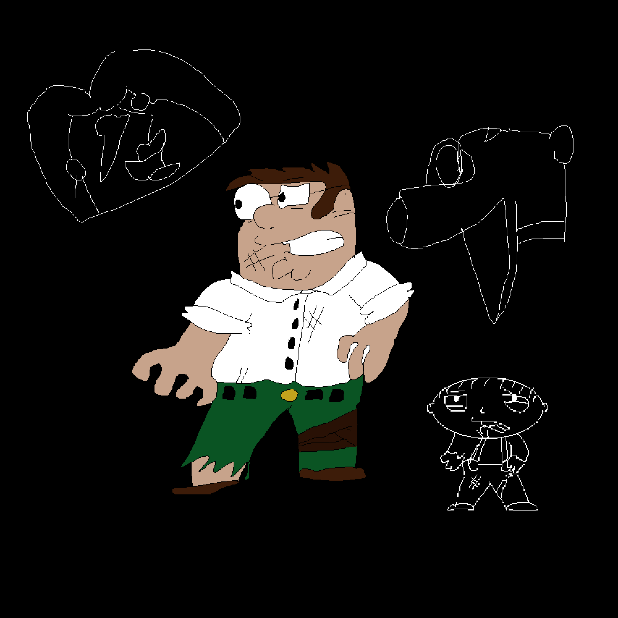 Pixilart - Rotten Family by Kurtpro8