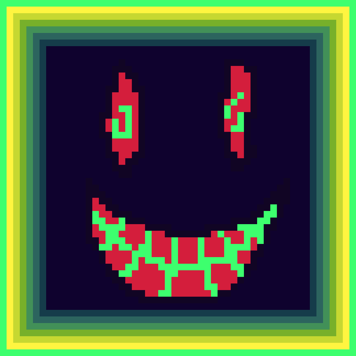 Pixilart - Toxic Smile by Copper563