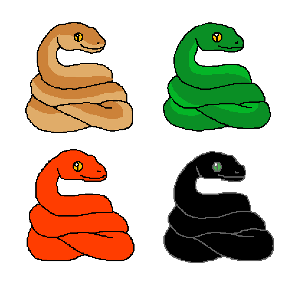 Pixilart - SNAKE BASE/COLLAB! by RainbowWolfy123