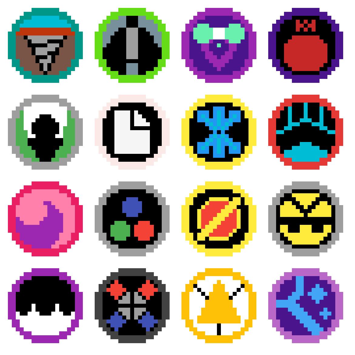 NetNavi Emblems by PoisonClaw - Pixilart